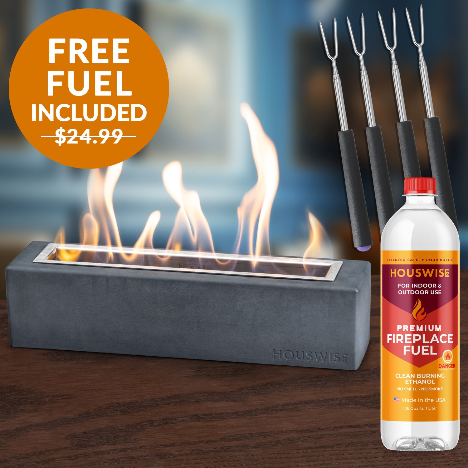 Vesper Tabletop Firepit – houswise